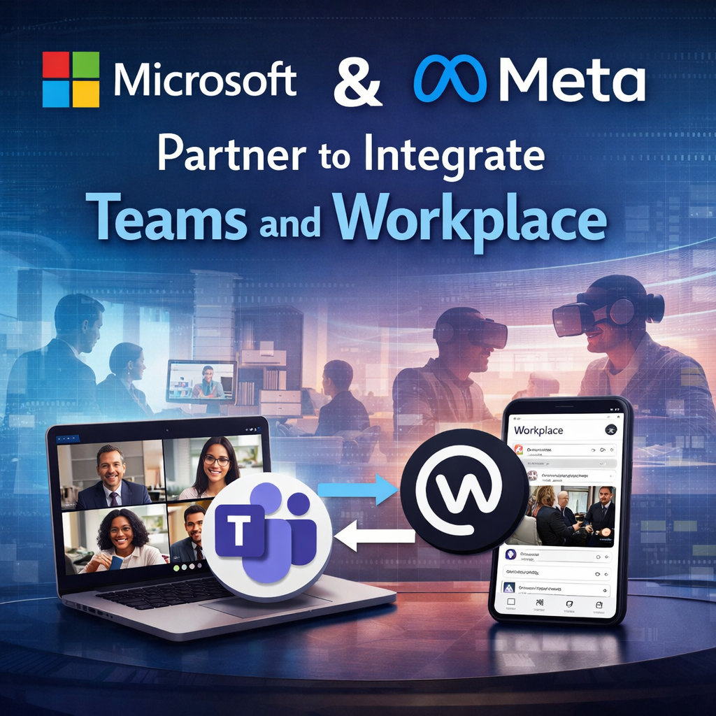 Microsoft and Meta Partner to Integrate Teams and Workplace