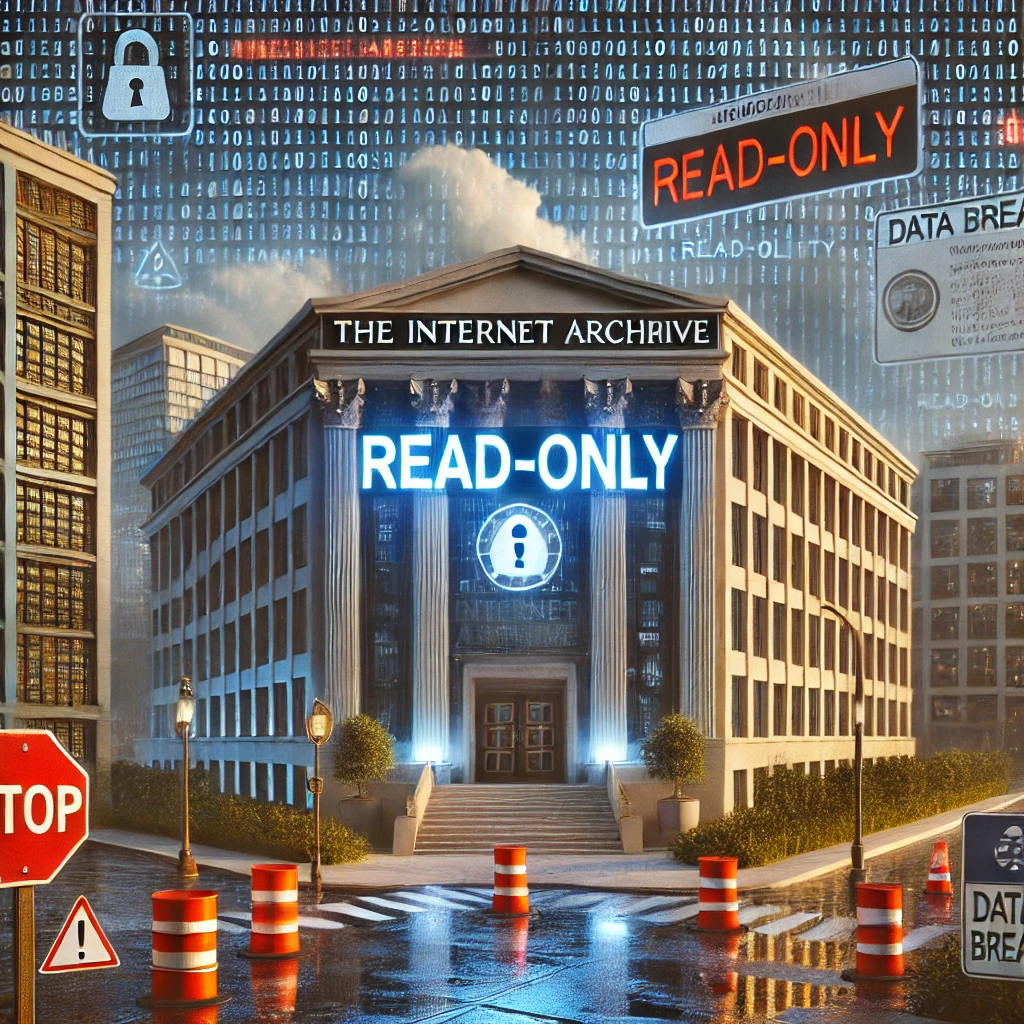 The Internet Archive Returns as Read-Only After Major Cyberattack