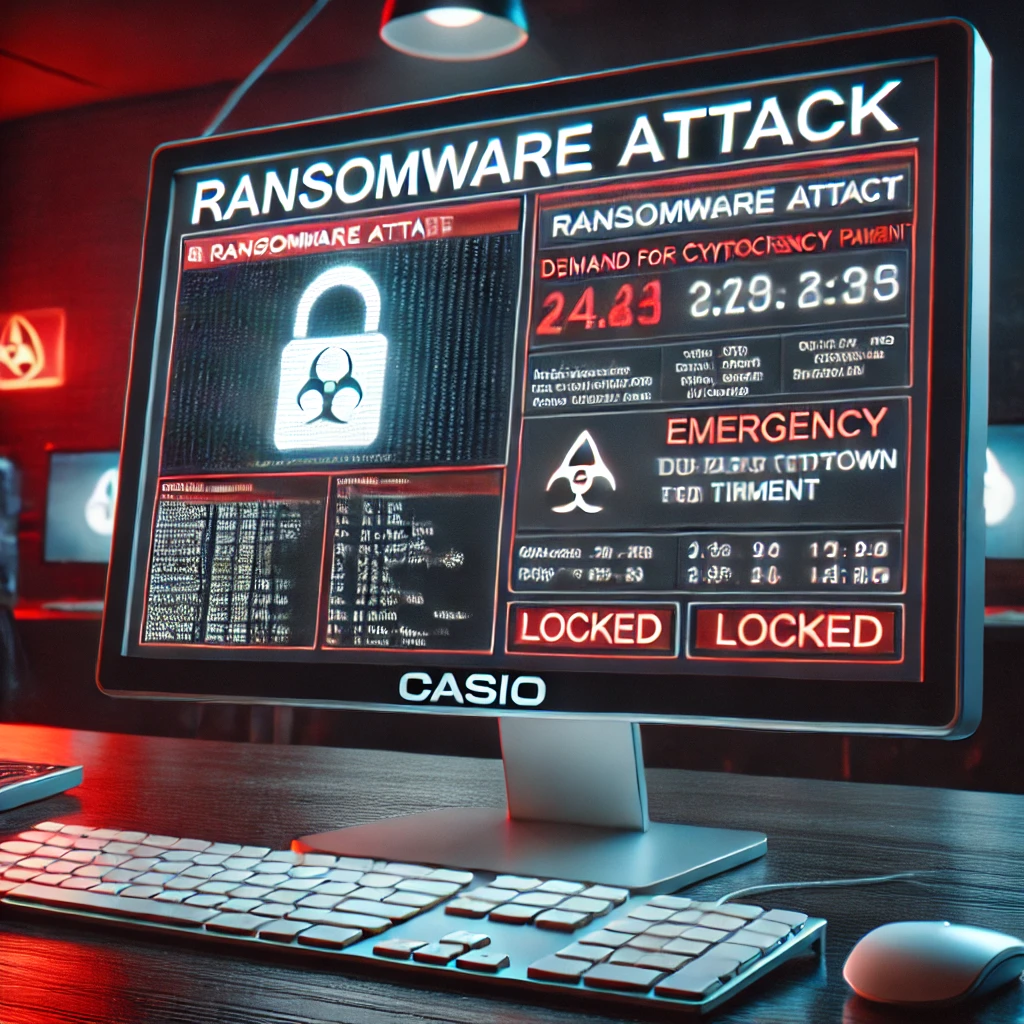 Casio Confirms October 08 Ransomware Attack – Compromised?