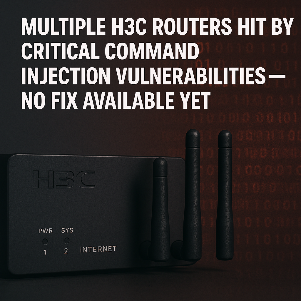 Critical H3C Router Vulnerabilities Exposed – 8 Remote Command