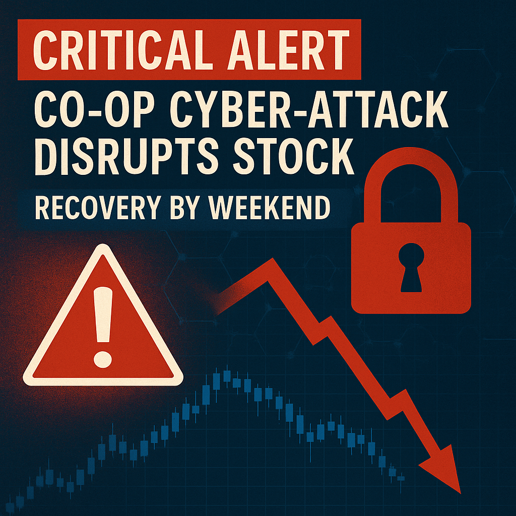 Co-op Cyber-Attack Disrupts Stock – Recovery Weekend Predicted