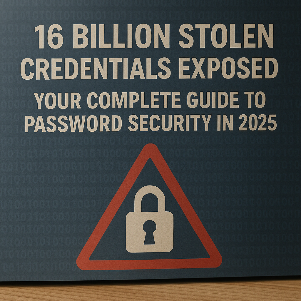 16 Billion Stolen Credentials Exposed Your Complete Guide to Password Security in 2025 - IT ...