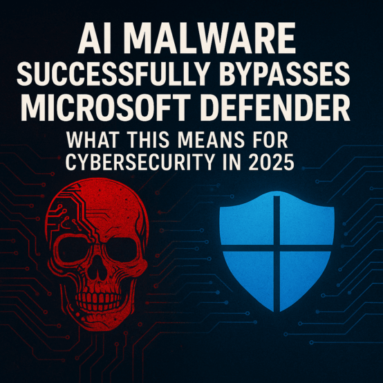 Ai Malware Successfully Bypasses Microsoft Defender What This Means For Cybersecurity In 2025