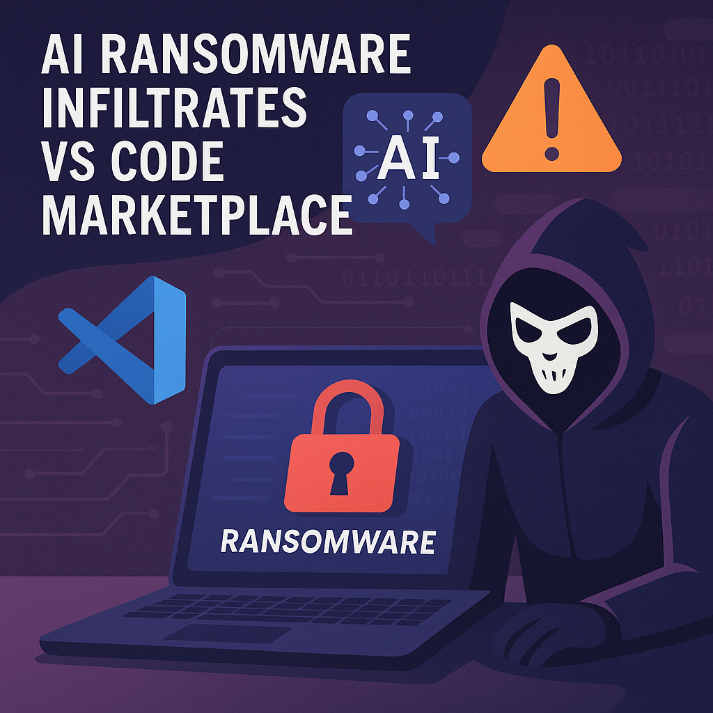 Malicious AI-Generated Ransomware Extension in VS Code
