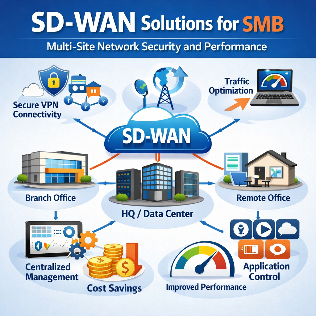 SD-WAN Solutions for SMBs: Secure Multi-Site Networks