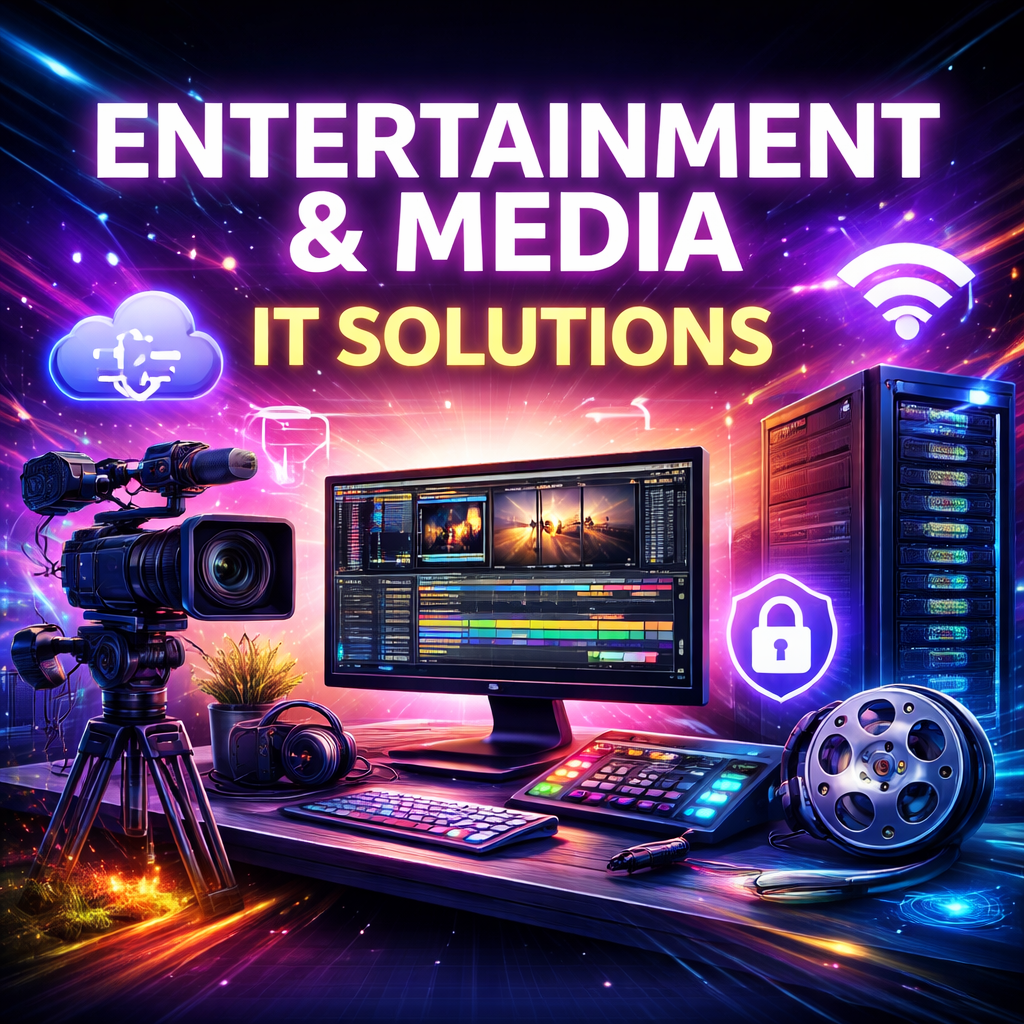 Entertainment & Media IT Solutions | Technijian