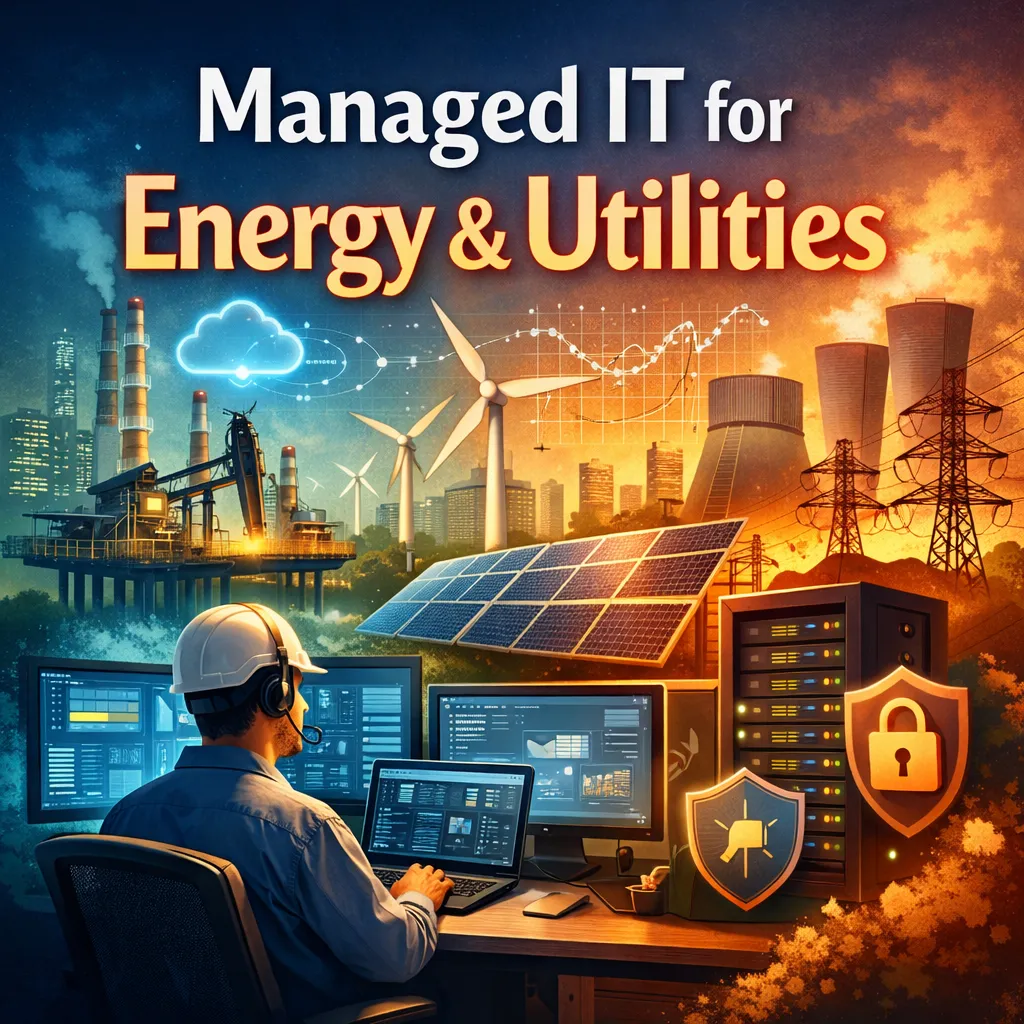 Managed IT for Energy & Utilities | SCADA and Smart Grid Support
